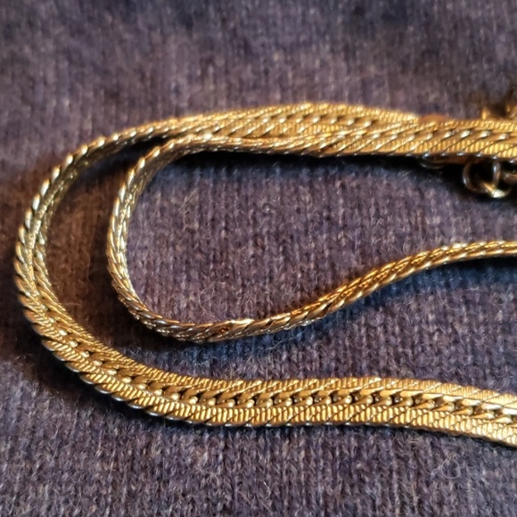Vintage | Jewelry | Gold Ribbon Chain | Poshmark